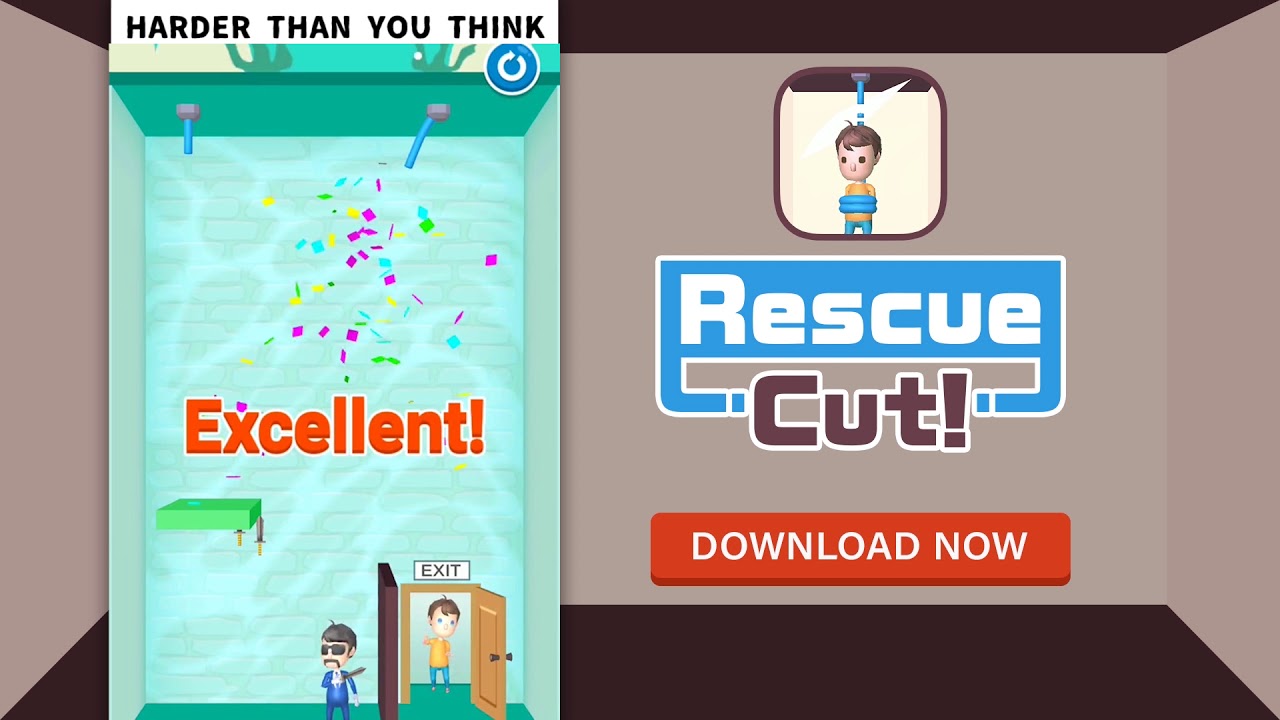 Rescue Cut - Rope Puzzle - YouTube