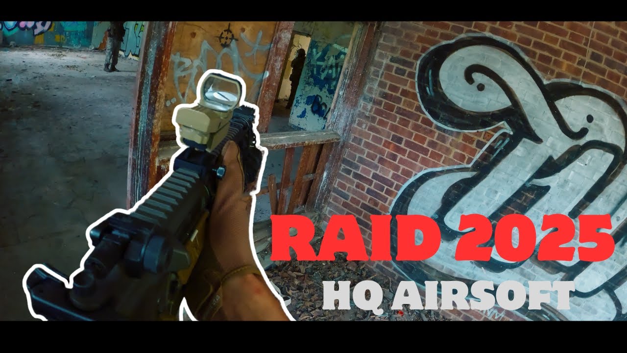 RAID at HQ Airsoft EPIC Stealth & Action with TM HK416D - YouTube