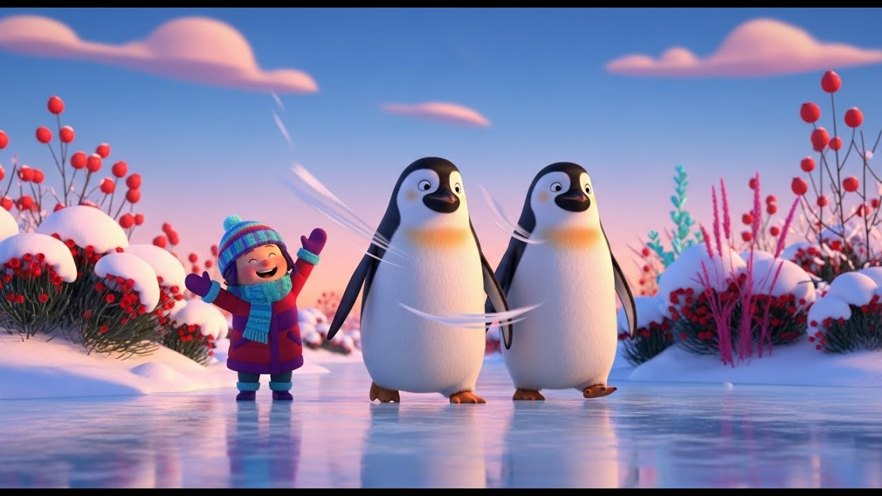 Ten Little Penguins Count to Ten | Best Nursery Rhymes and Kids Songs ...