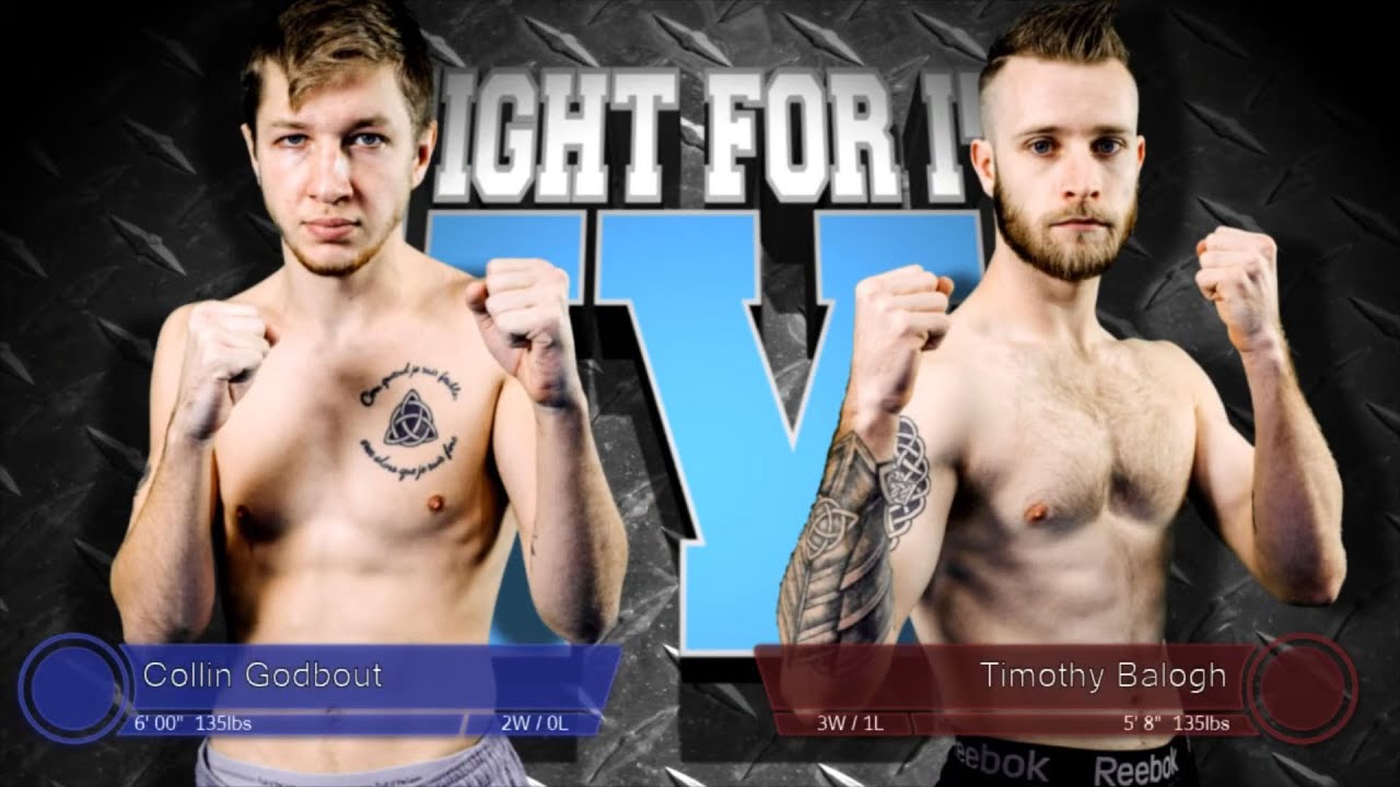 Colin Godbout vs. Timothy Balogh Fight For It IV - YouTube