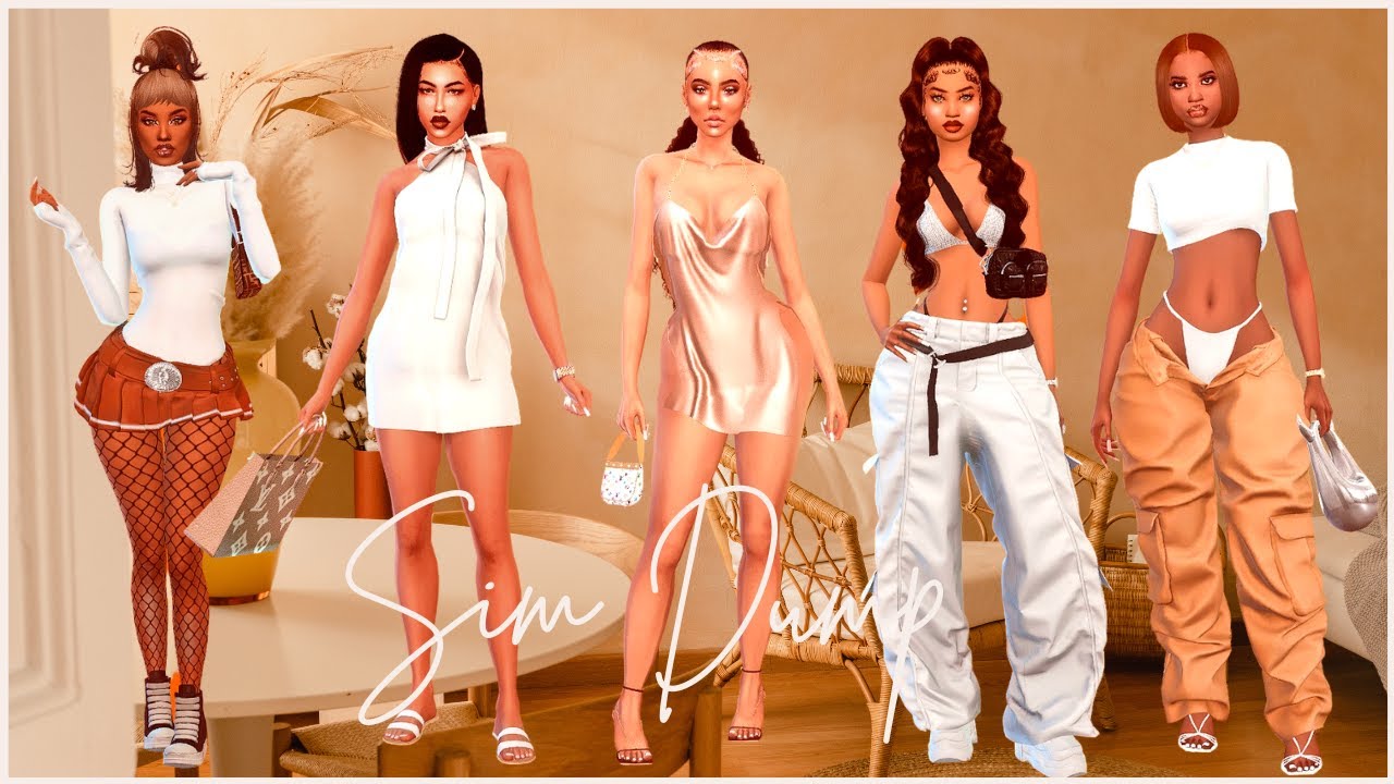 [Patreon] Female Sim Dump | CC Folder and Sim Download || SIMS 4 - YouTube