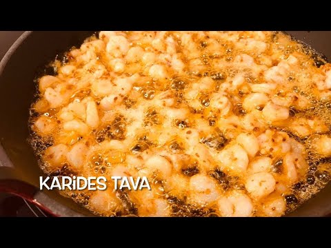 Tereyağlı Karides Tava | 2 dakikada pratik karides tava | Lezzetine bayılacaksınız