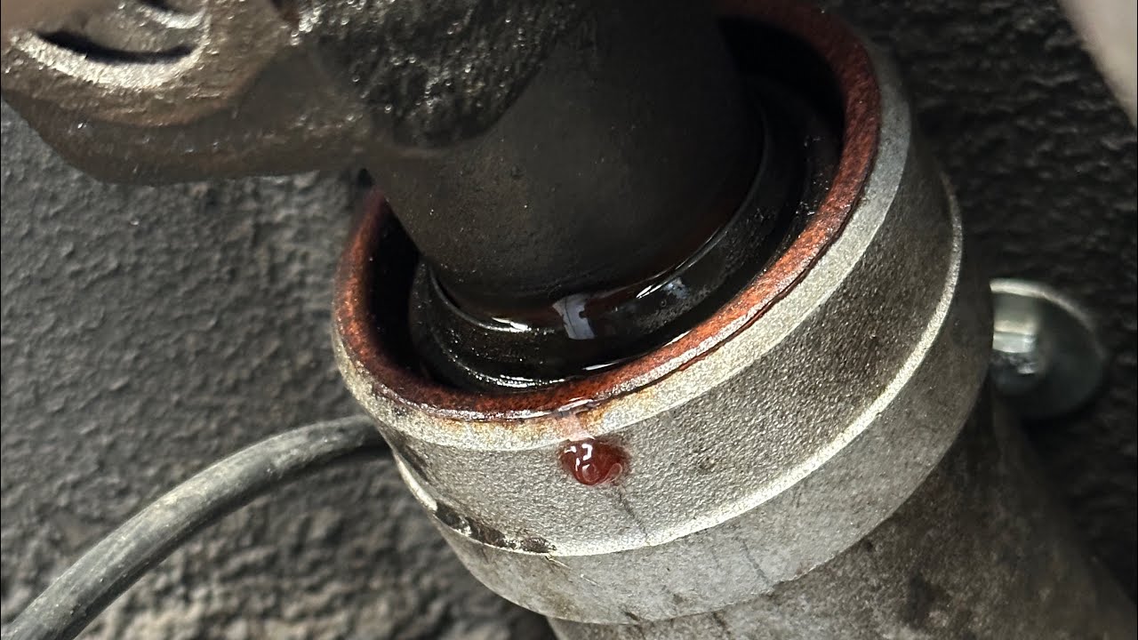 Ford C6 transmission rear output seal replacement. Easy. - YouTube