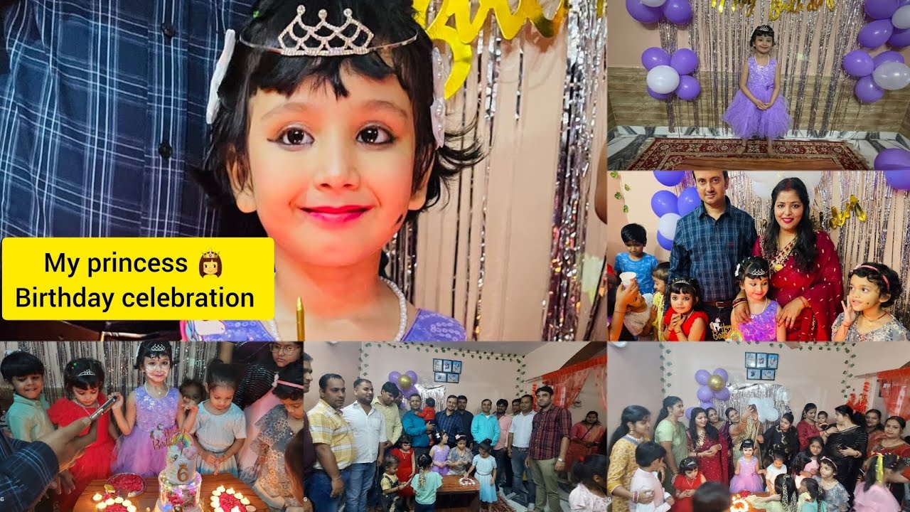 my princess 👸 birthday celebration 🎂//birthday vlog #trending #viral # ...
