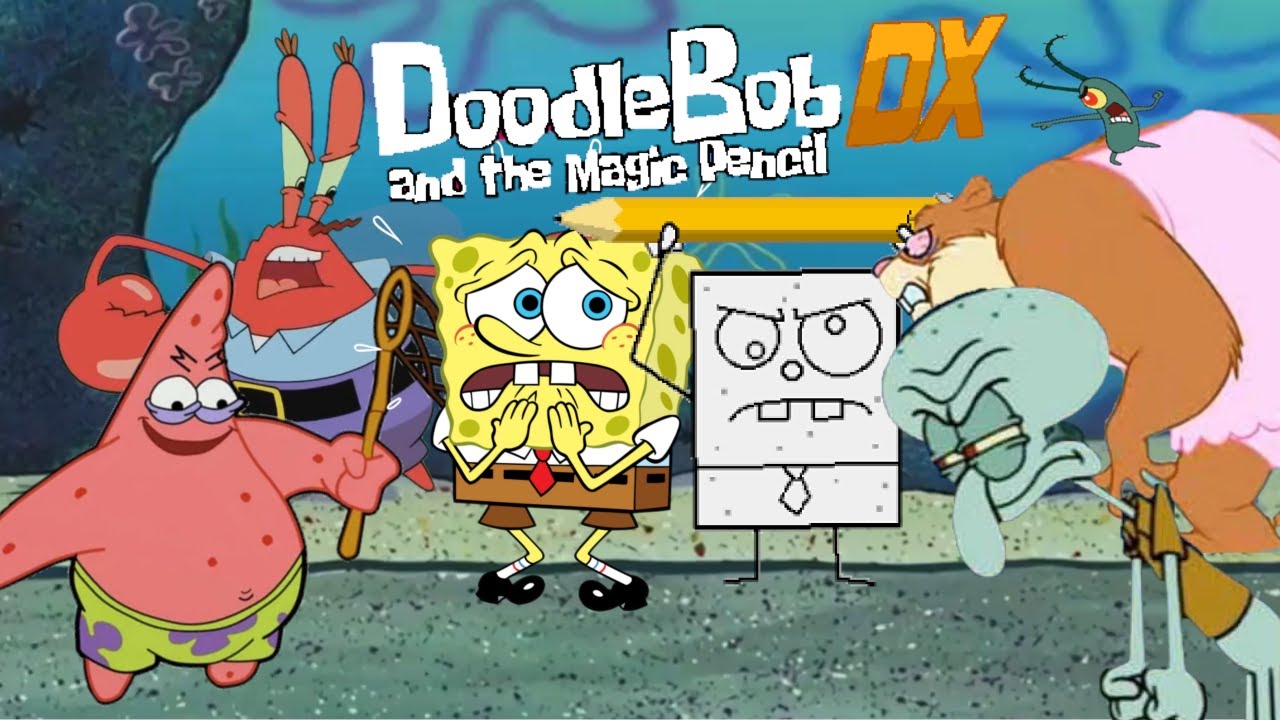 DoodleBob and the Magic Pencil DX (Full Playthrough) - SpongeBob ...