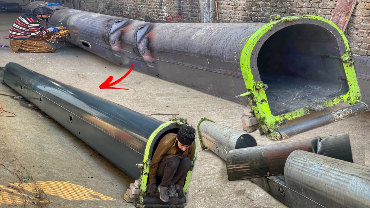 Crane Boom Broken Due to Overweight / Let's See how to Repair it. - YouTube