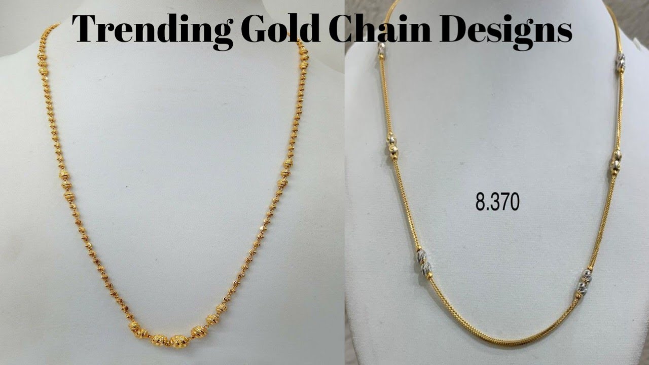 Latest Gold Chains Designs For Womens 2023//Most Trending Gold Chain ...