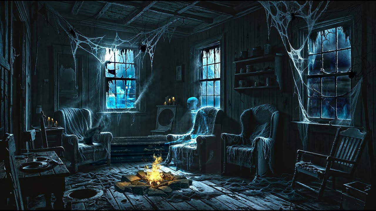 Halloween Haunted House Ambience - Scary Ambience - Ghosts - Spooky ...