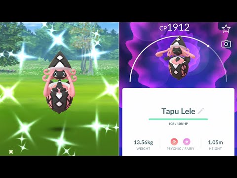 WE CAUGHT SHINY TAPU LELE! POKEMON GO VALENTINE'S DAY EVENT 2023! - YouTube