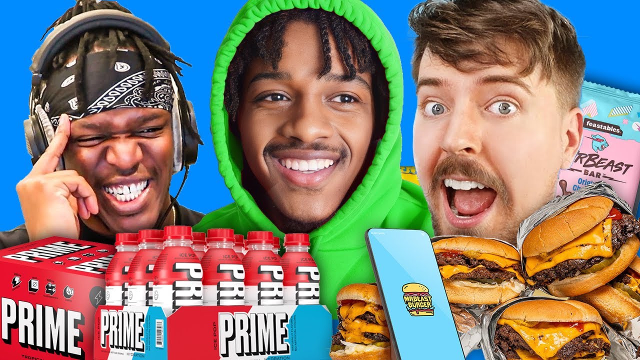 RATING YOUTUBER PRODUCTS (KSI, MrBeast & More!) - YouTube