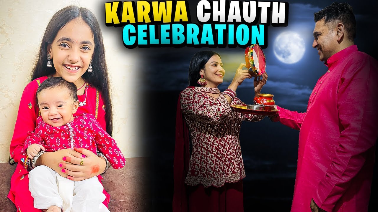 Karwa Chauth Celebration🌙💫💕 | Samayra Narula Vlogs | Samayra Narula and ...