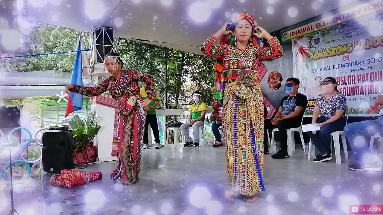 BLAAN DANCE (MARAL) PRESENTATION @ SINAWAL ELEMENTARY SCHOOL DURING ...