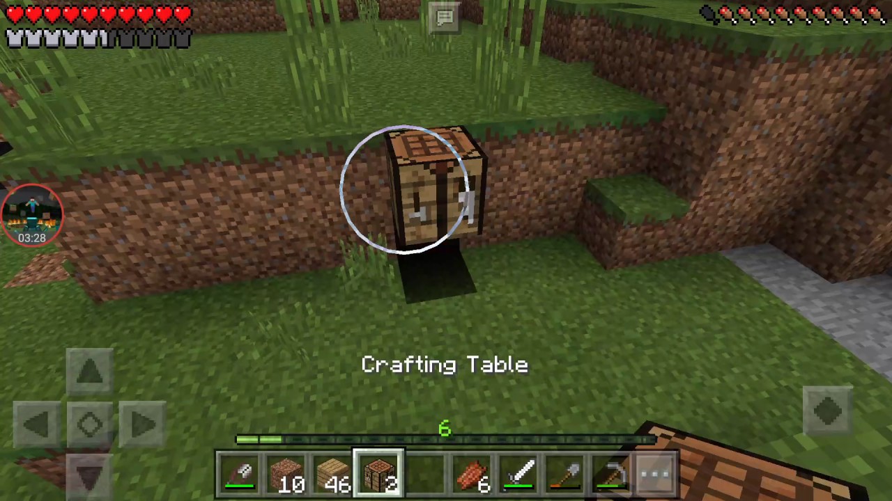 Minecraft survival #3 made my apple house - YouTube