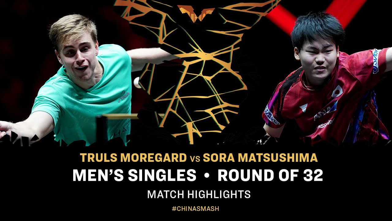 Truls Moregard vs Sora Matsushima | MS R32 | China Smash 2024 - YouTube