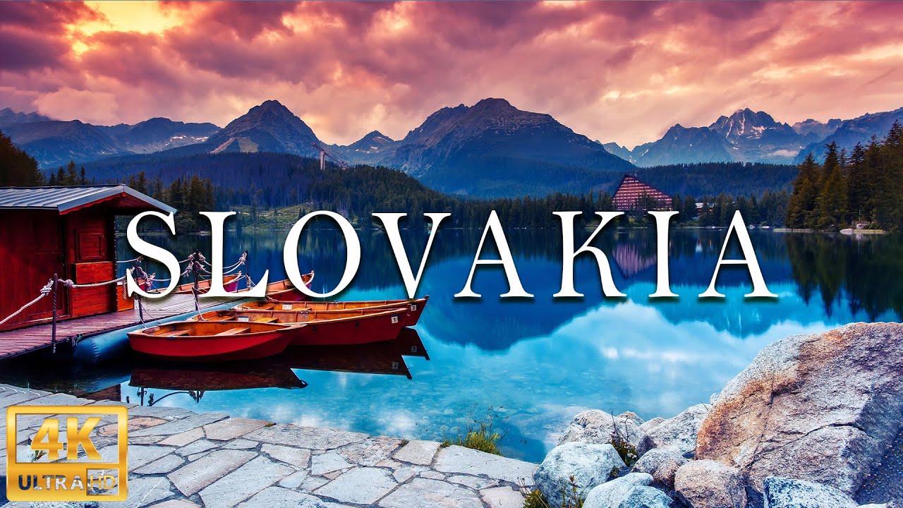 Slovakia 4K - Soothing Music With Stunning Beautiful Nature For Stress ...
