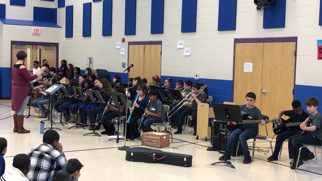 Third Grade, Fourth Grade, and Fifth Grade Beginner Band Concert 1-30 ...