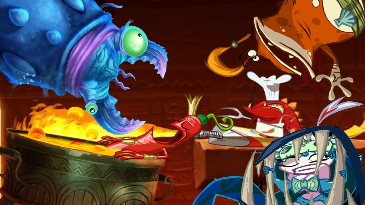 Rayman Origins | Episode 5 "Fishy Woman" - YouTube