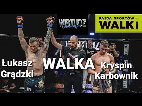 Walka | Semi Pro MMA -70kg | Łukasz Grądzki vs Kryspin Karbownik ...