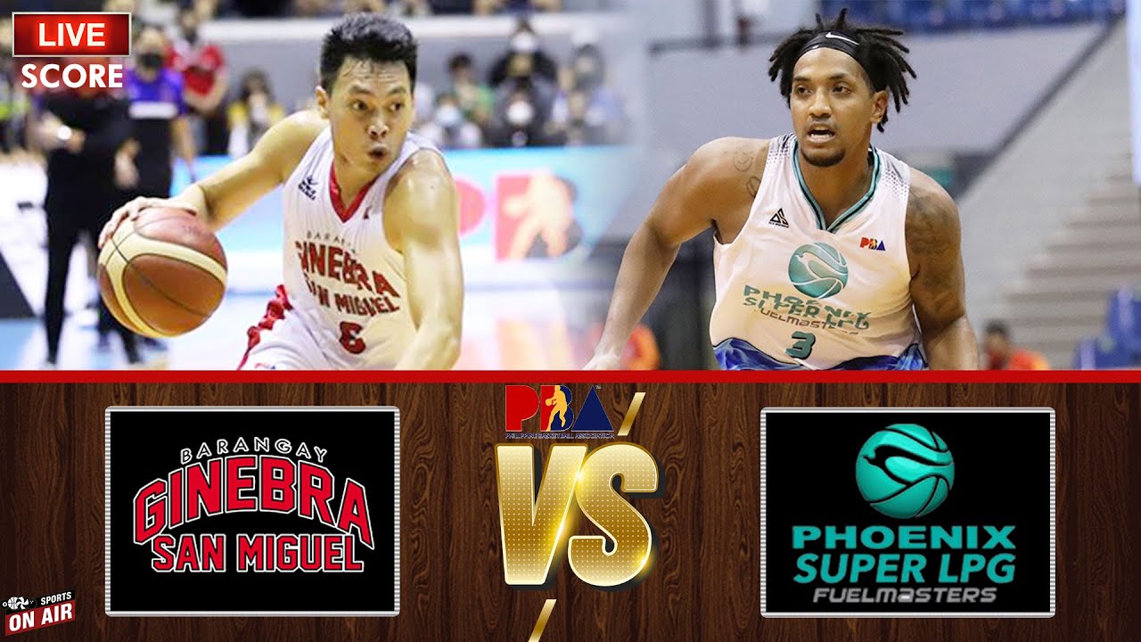 🔴 PBA LIVE SCORE: GINEBRA VS PHOENIX | FREE ENDING l PBA PHILIPPINE CUP ...
