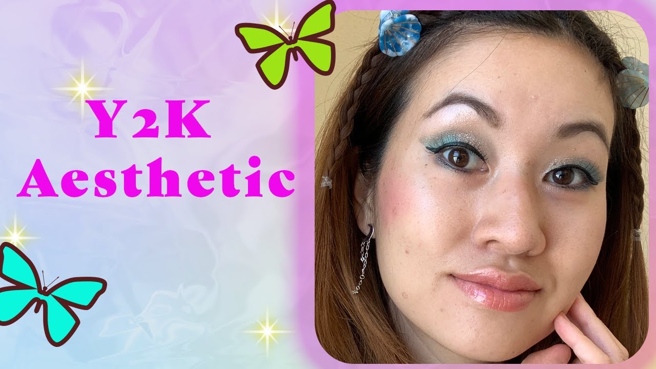 Early 2000s Y2K inspired makeup and hair tutorial| Monolid Makeup - YouTube
