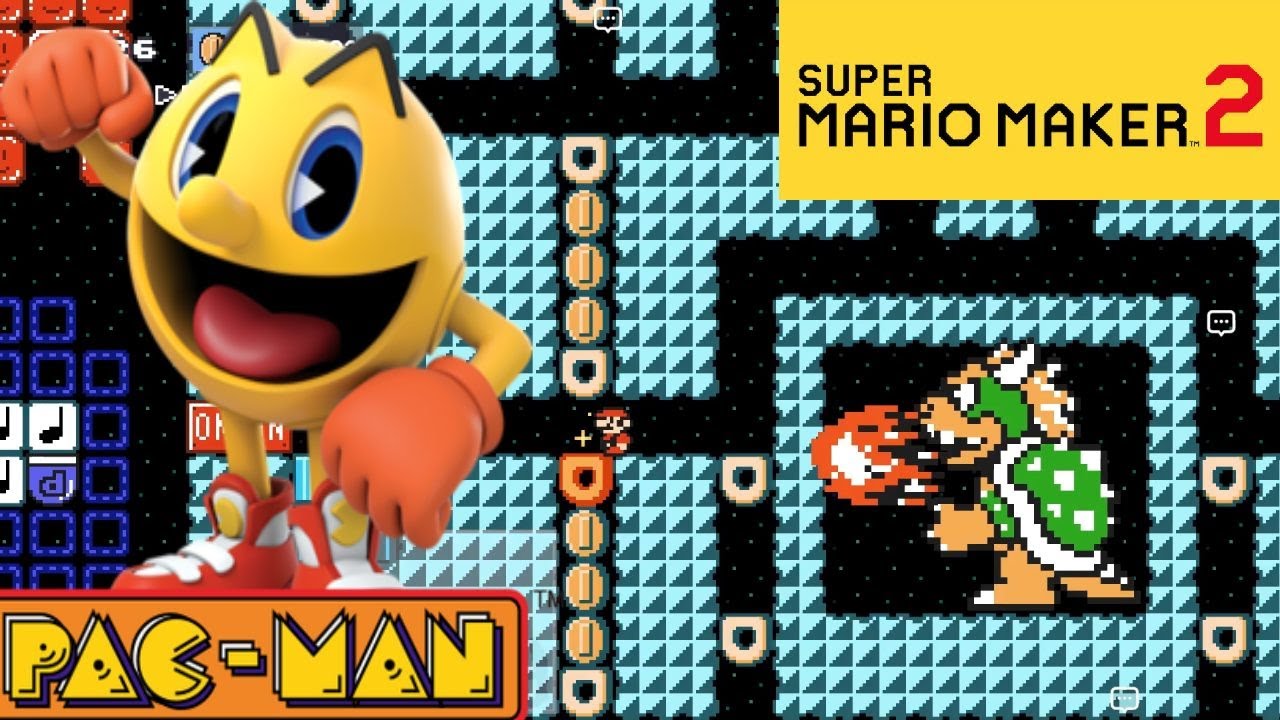 Super Mario Maker 2: Pac-Man (Arcade) Showcase (No Commentary) - YouTube