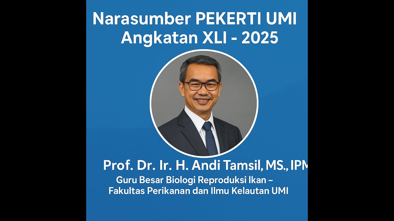 PEKERTI UMI ANGKATAN XLI (TEAM TEACHING) Prof. Dr. Ir. H. Andi Tamsil ...