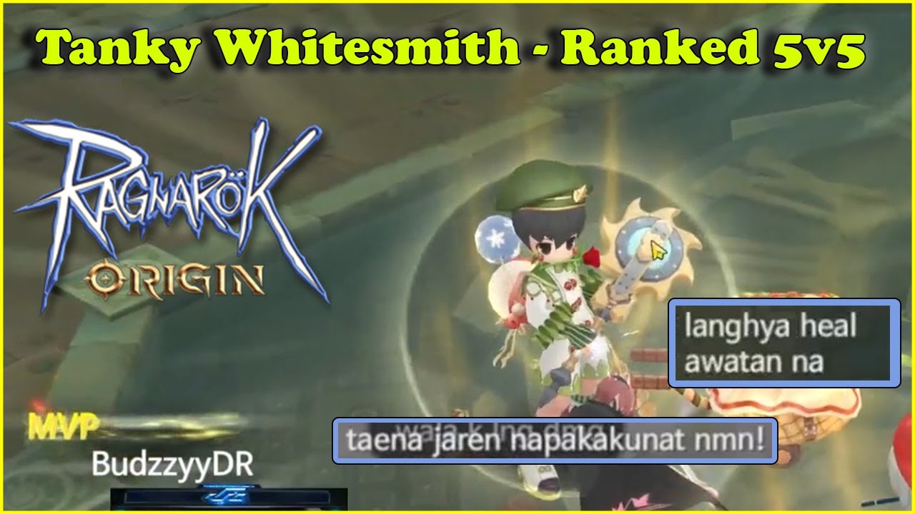 Whitesmith Tanky Build Ranked 5v5 | Ragnarok Origin | Valkyrie Server ...