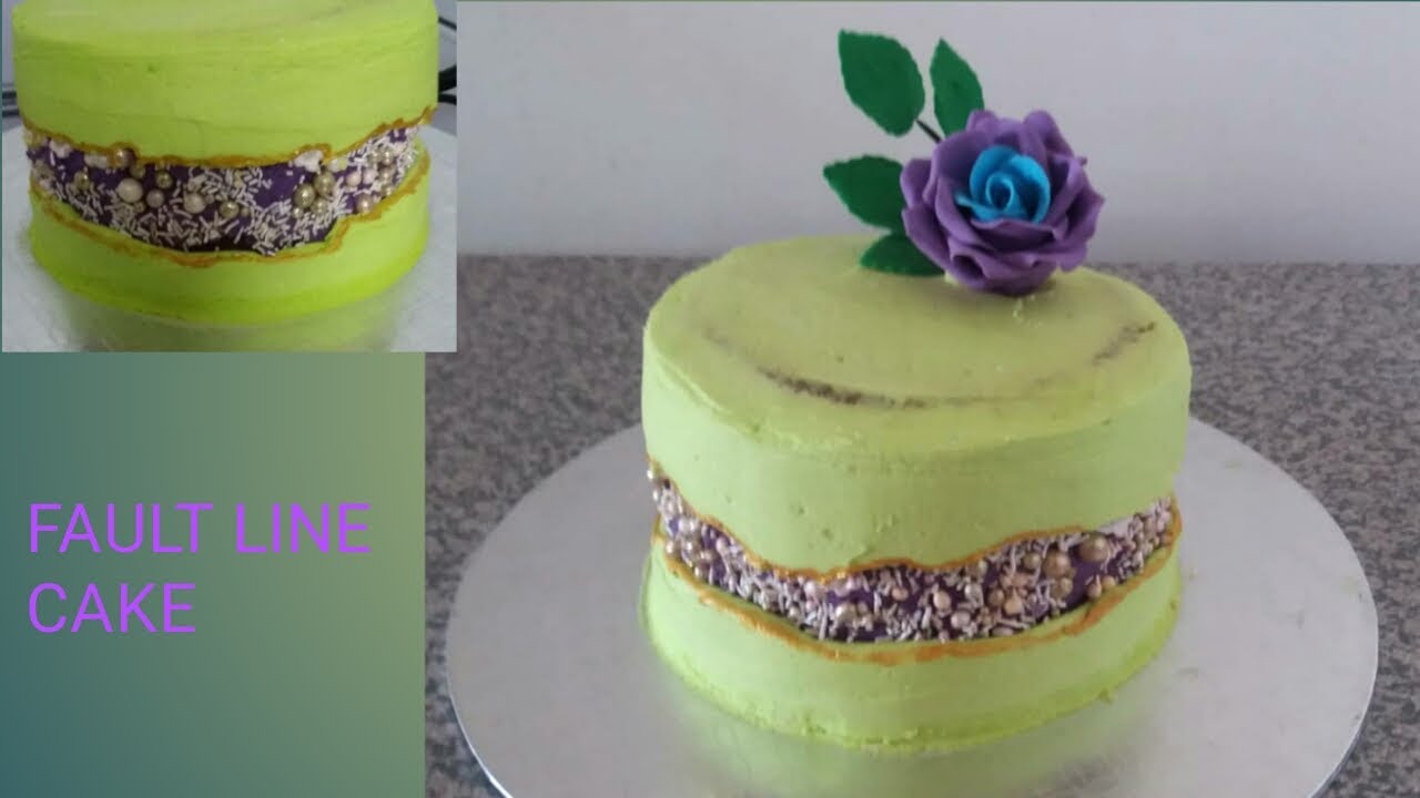 Fault Line Cake/how to make a fault line cake/fault line cake tutorial ...