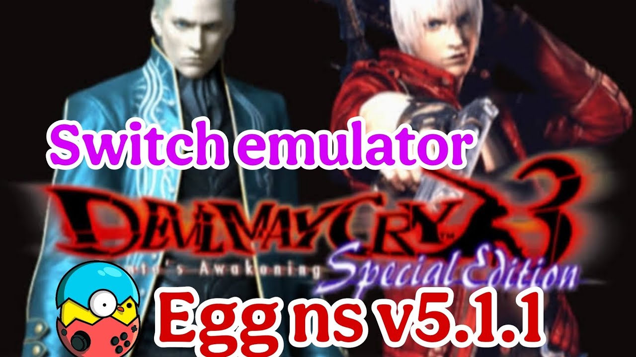 Devil may cry 3 Nintendo switch emulator #egg ns v5.1.1 - YouTube