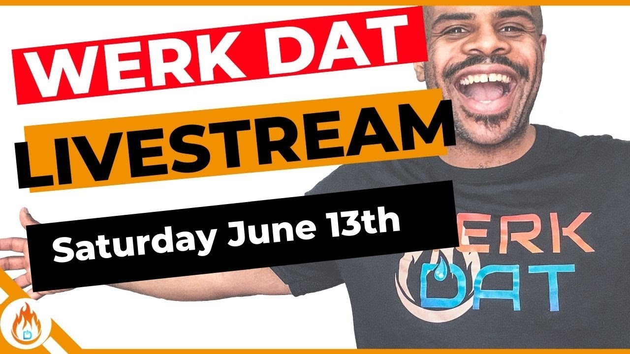 WERK DAT DANCE FITNESS LIVESTREAM JUNE 13th - YouTube
