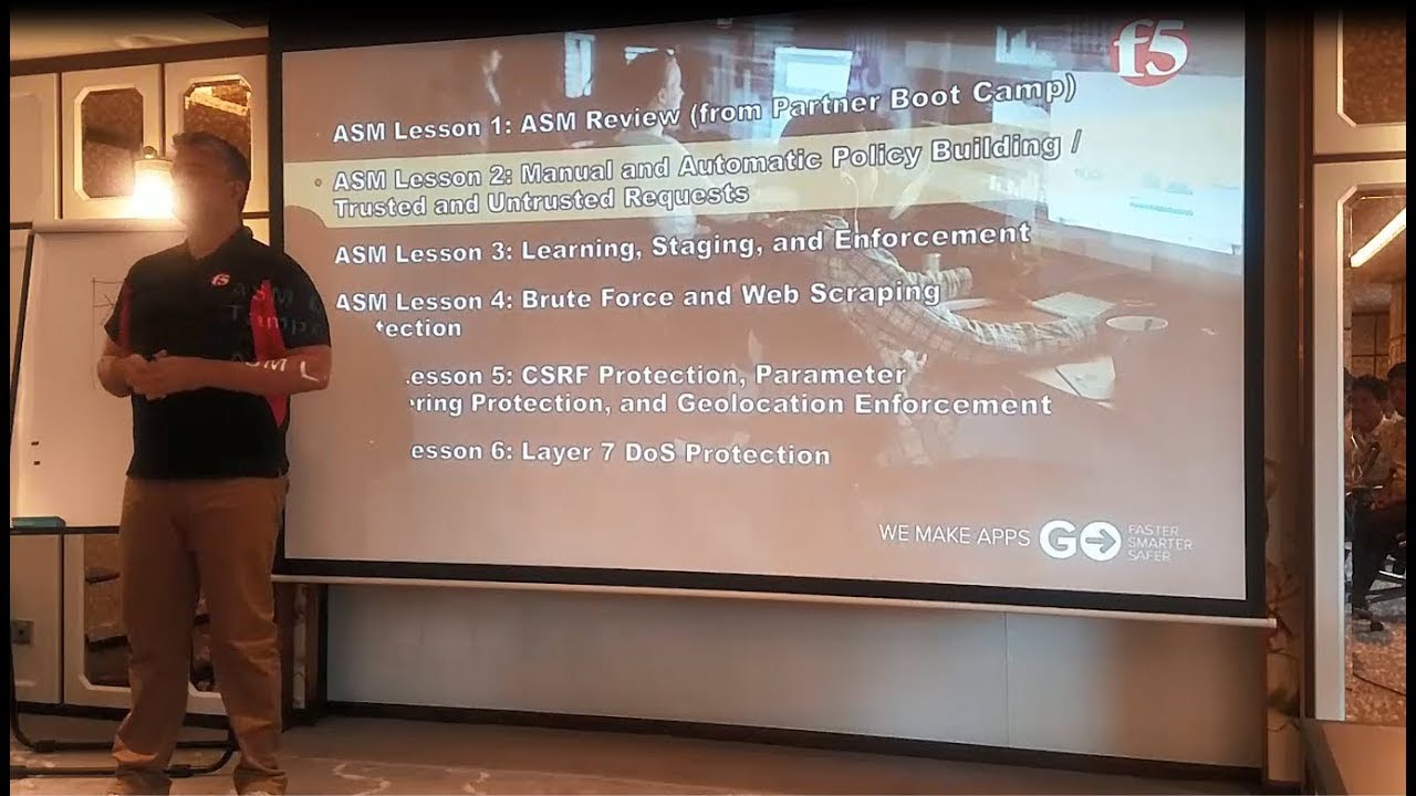 F5 2-day Partner Security Solutions - BIG-IP ASM Adv Lesson 2 - YouTube