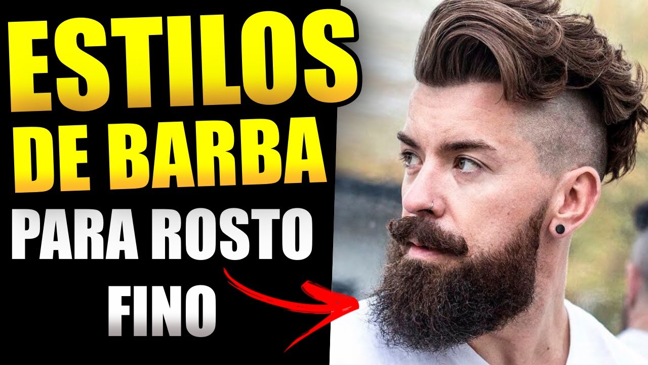 TIPOS DE BARBA para ROSTO FINO [3 Melhores OPÇÕES] - YouTube