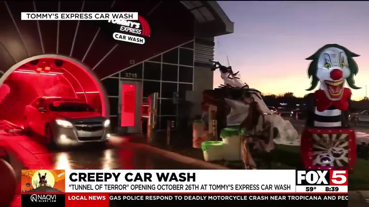 ‘Tunnel of Terror’: Haunted car wash set to open in Las Vegas for ...