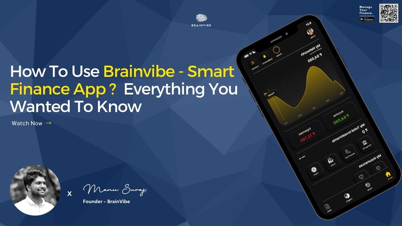 How to Use Brainvibe - Smart Finance App ? ( Official Video ) - YouTube