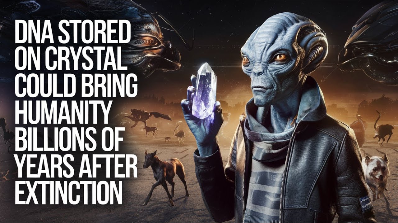 This DNA Stored on a Crystal Could Bring Back Humanity Billions of ...
