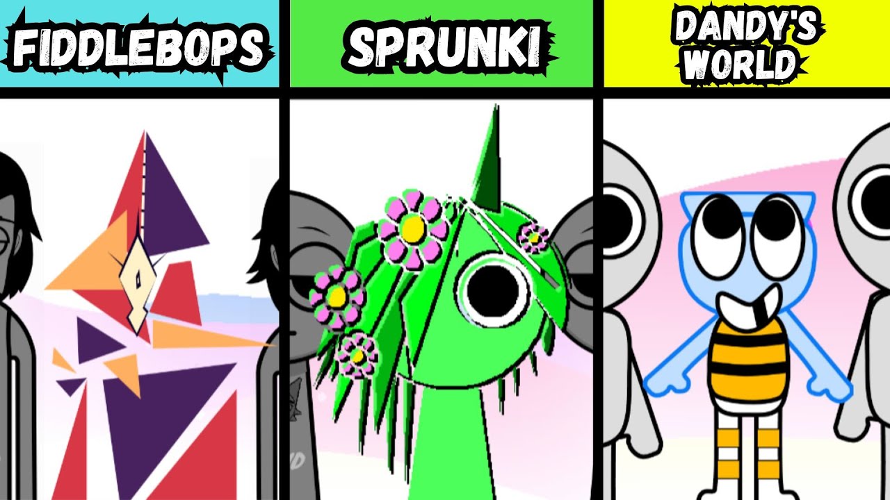 EVERY Incredibox Monster VOICE From Incredibox FIDDLEBOPS! All New Mod ...