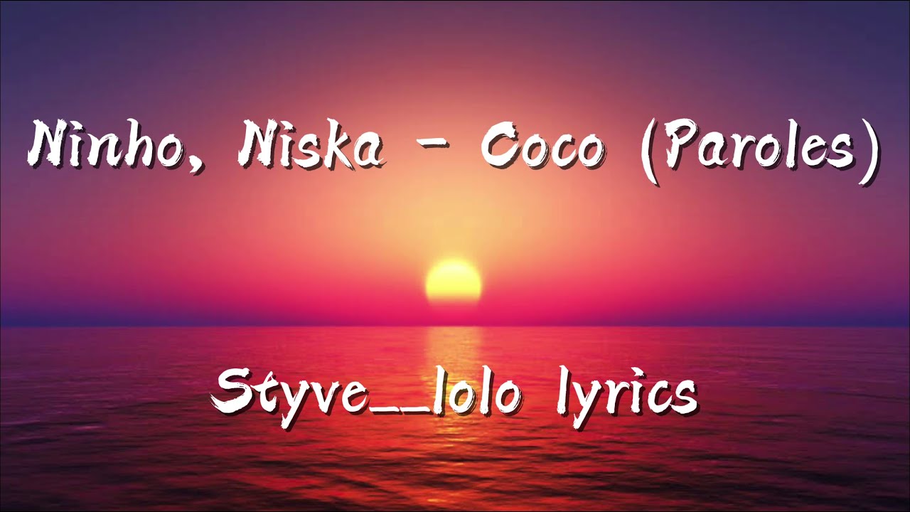Niska feat Ninho - COCO (PAROLES) - YouTube