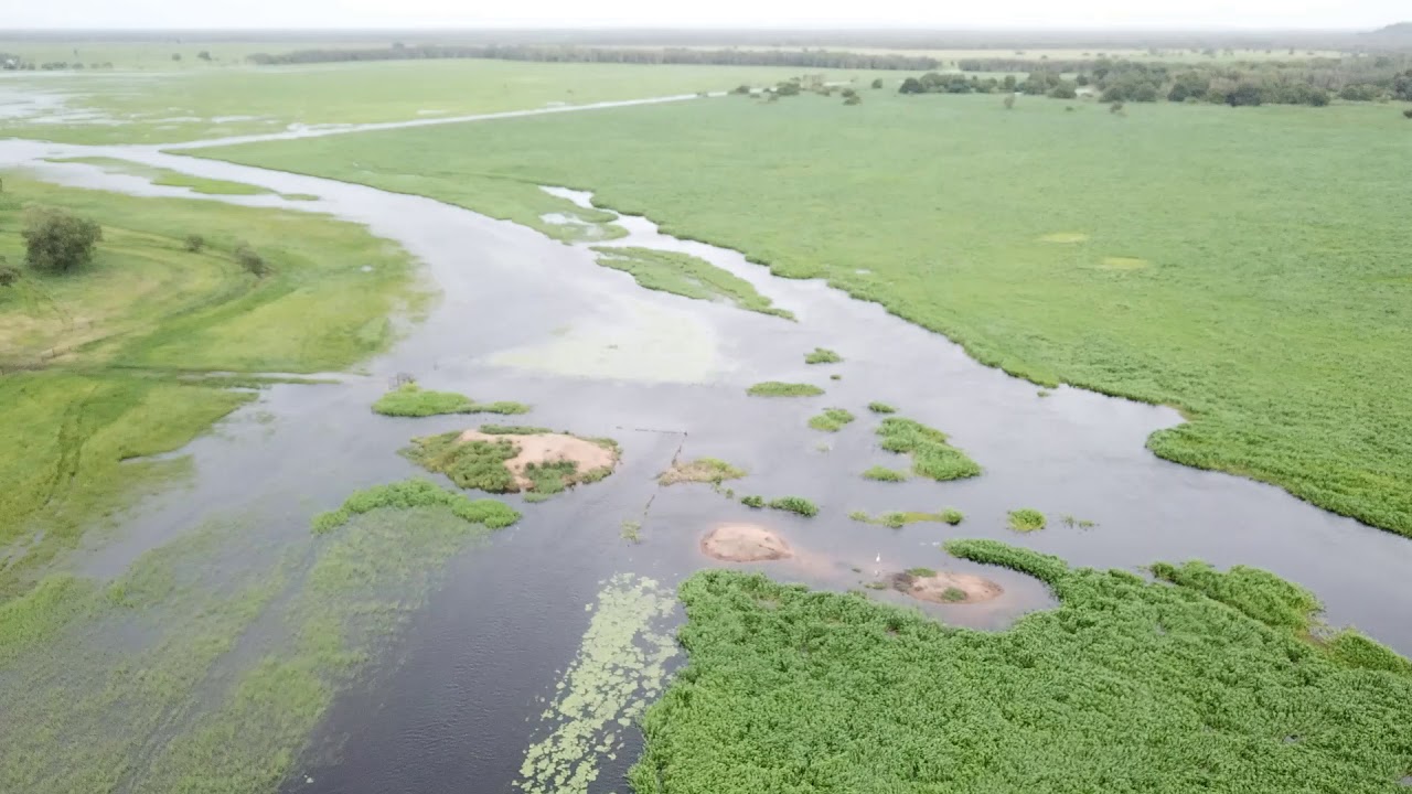 Finniss River Station, Flood Plain Feb 2021 - YouTube