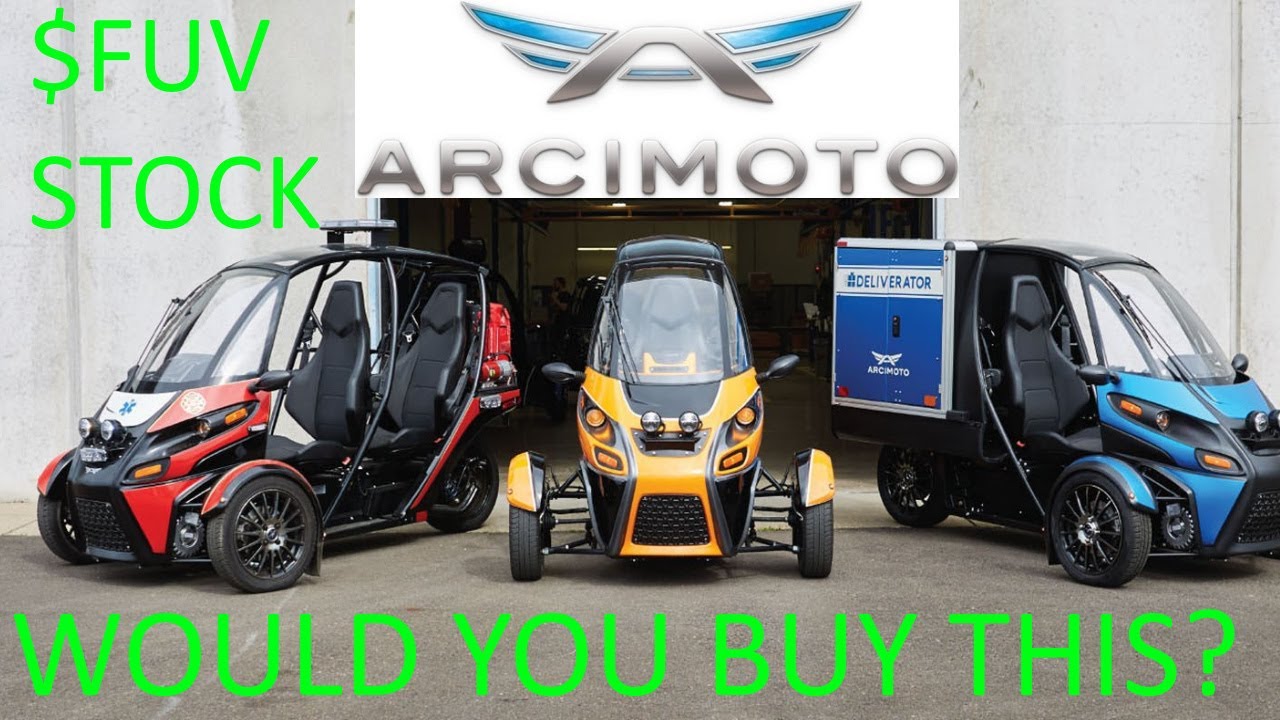Arcimoto FUV: The Fastest 3-Wheeled EV? ($FUV Stock Analysis) (Hot ...