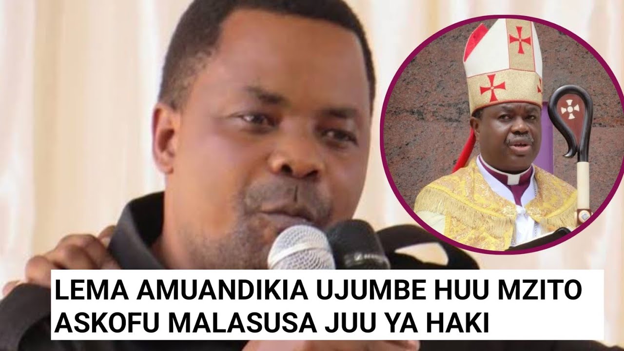 SIKIA UJUMBE MZITO WA GODBLESS KWA ASKOFU MALASUSA KUHUSU HAKI - YouTube