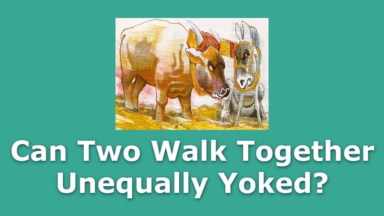 Can Two Walk Together Unequally Yoked? - YouTube