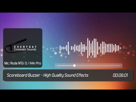 Basketball Buzzer 2 | HQ Sound Effects - YouTube