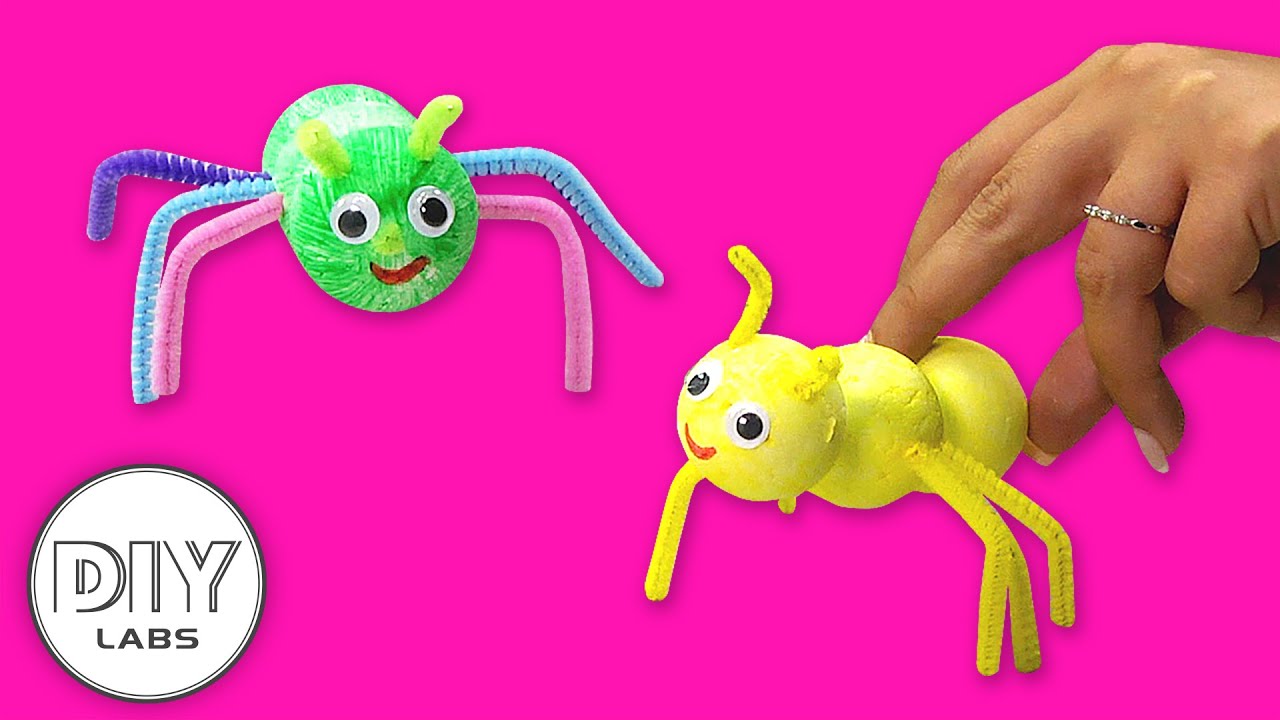 COLORFUL ANTS | Crafts for Parents | Fast-n-Easy | DIY Labs - YouTube