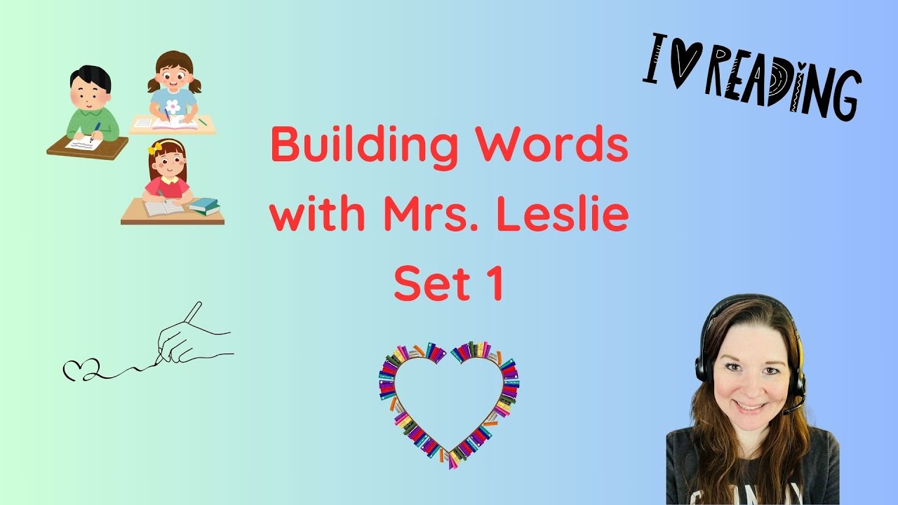 Building Words Series - Set 1 - YouTube