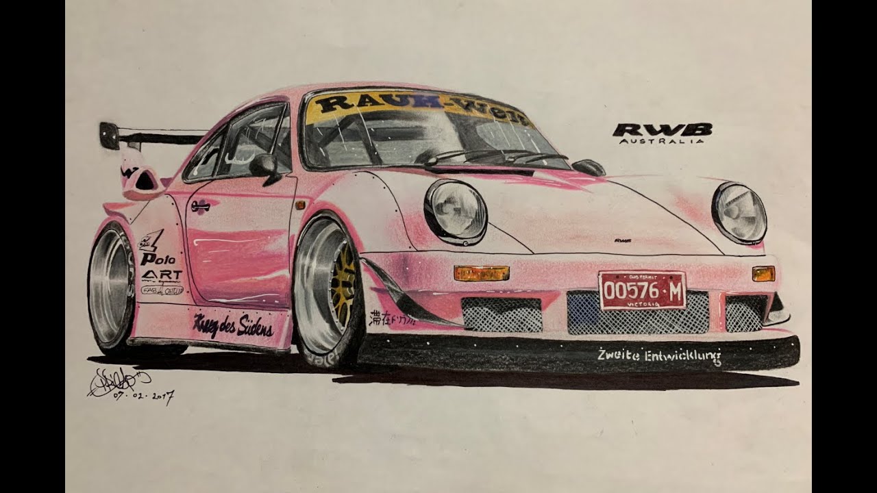 RWB Australia - Porsche 930 Colour & Fill Process - YouTube