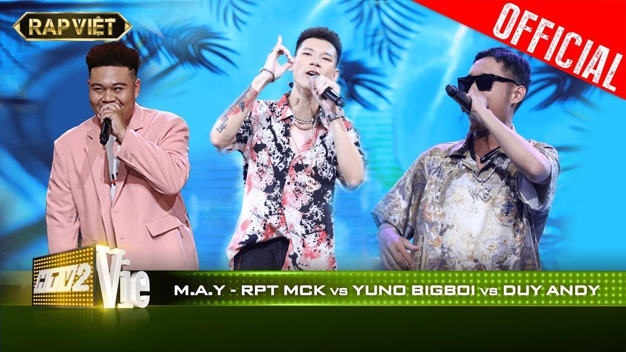 MCK vs DUY ANDY vs YUNO BIGBOI - M.A.Y | MV LYRICS | TEAM KARIK || RAP ...