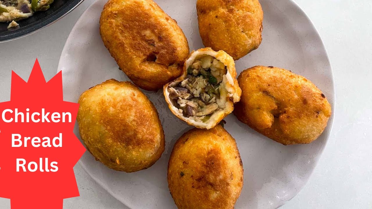 Quick and easy Chicken Bread Rolls Recipe - Perfect For A Party! tips n ...