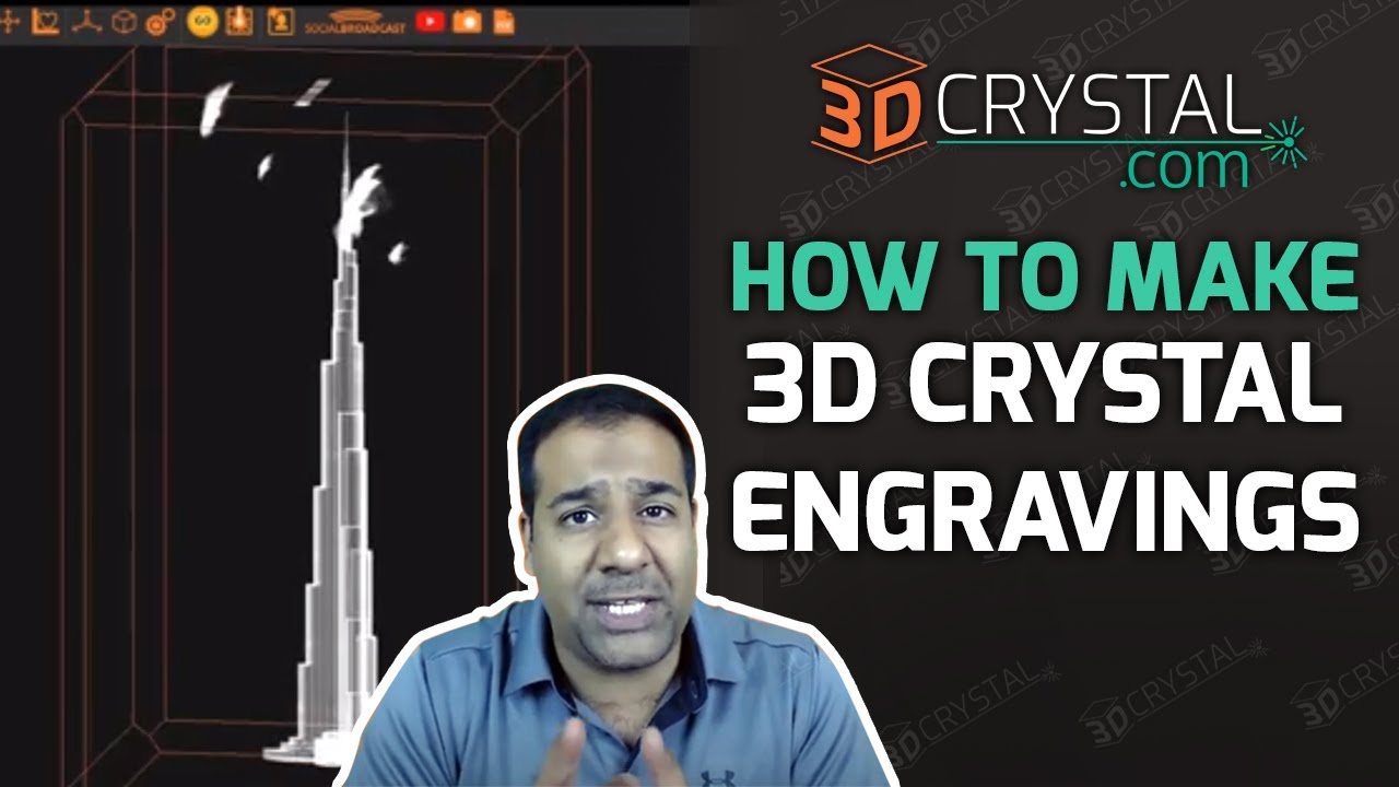 How To Make 3d Crystal Engraving | 3DCrystal | Supplying Global ...