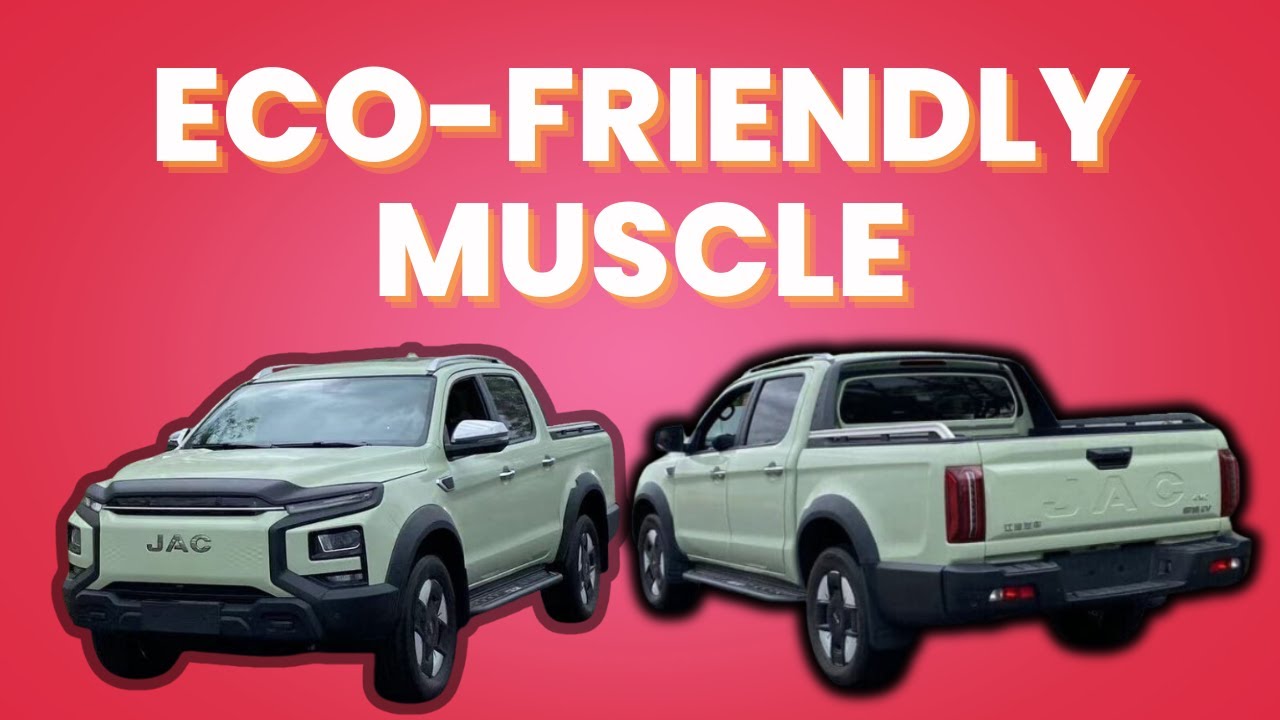 JAC T9 Hunter EV Unveiled for Beijing Auto Show - YouTube