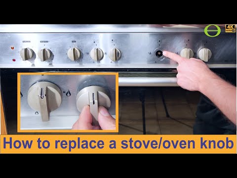 How to replace a knob for a stove / oven - Alba